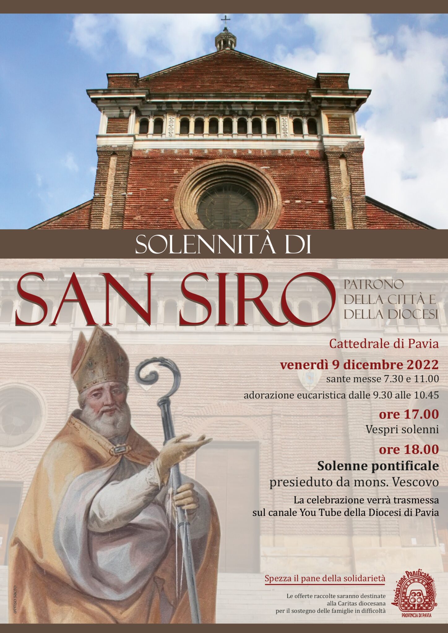 San Siro: venerdì 9 dicembre il Pontificale con il Vescovo Corrado ...